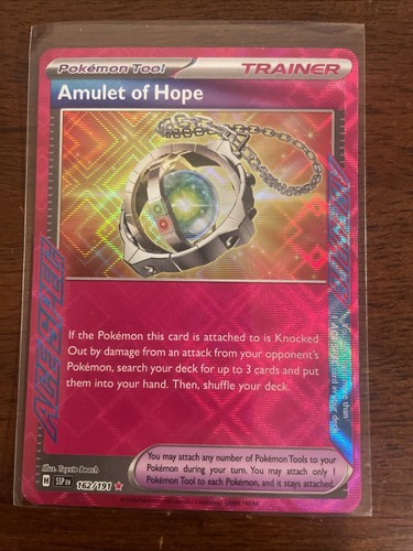 Holo Amulet of Hope 162/191 ACE SPEC Rare Surging Sparks Pokemon TCG | eBay