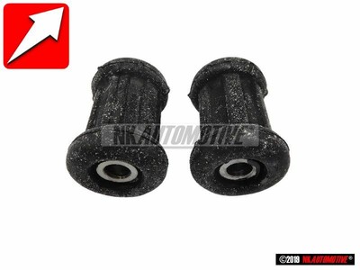 2x Original VW Rear Axle Beam Rubber Bush (161501537,171501537B ...