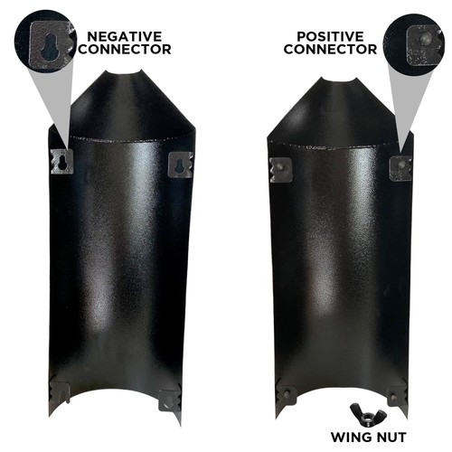 New Panacea Products Metal, Pole Mount 15" Squirrel Baffle, (Black ...