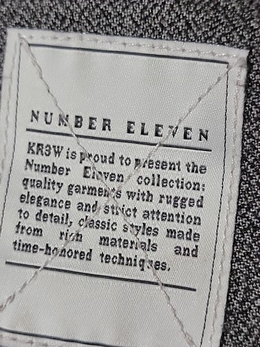 KREW #11 Black Pockets Full Zip & Snaps Size M Men's Jacket #W6 | eBay