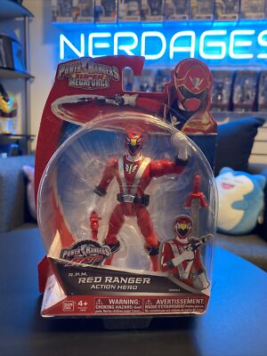 Power Rangers Super Megaforce (2014) RPM Red Ranger Action Hero Figure ...