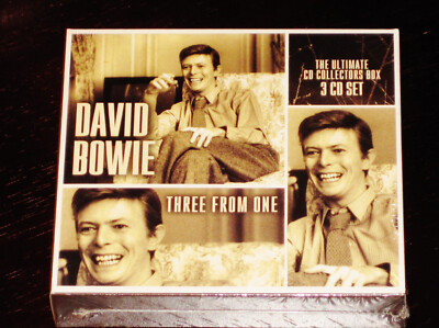 David Bowie: Three From One - The Ultimate CD Collectors Box 3 CD Set ...
