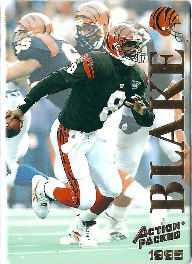 1995 Action Packed Jeff Blake - Cincinnati Bengals | eBay