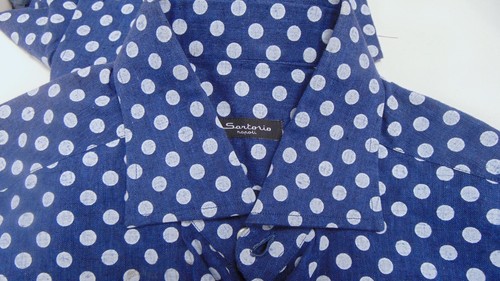 SARTORIO NAPOLI BY KITON 1°LINEA CAMICIA 38 270,00 CART.COTONE FATTA A ...