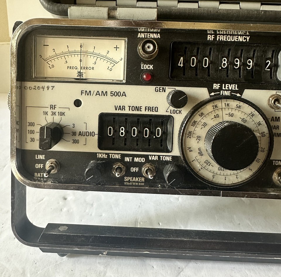 IFR FM/AM 500A Avionics Electronic Measuring Instrument Radio Spectrum ...