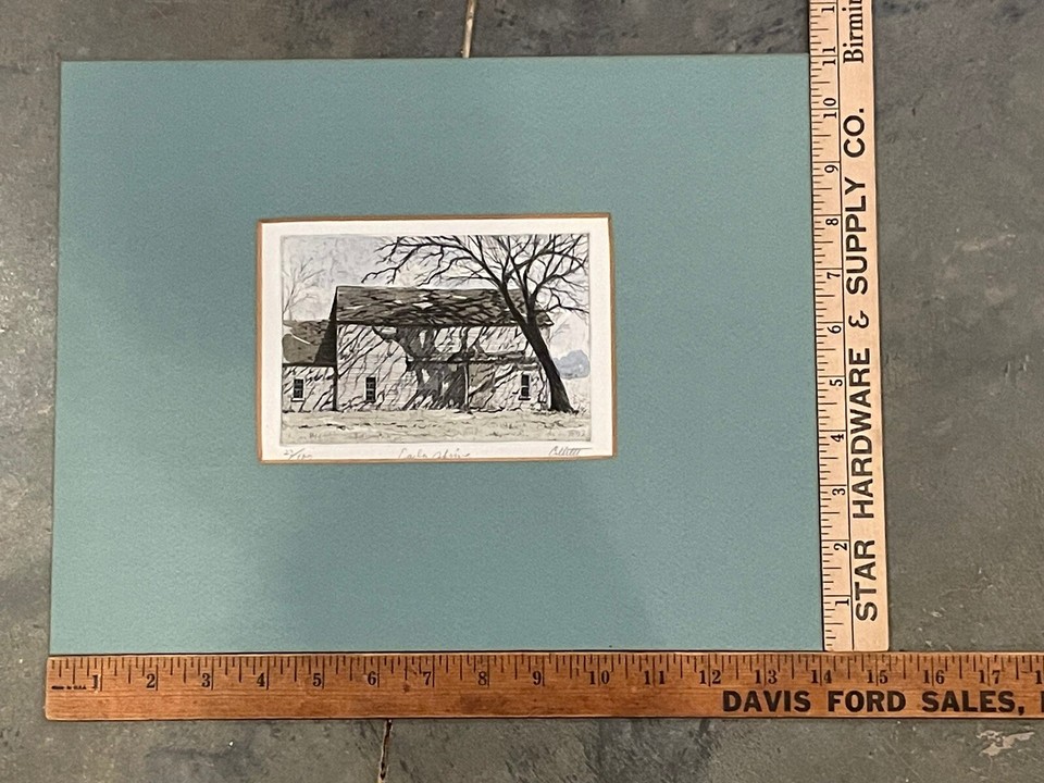 Vintage Original “Early Spring” Carol Collette Signed Artist Print 23/ ...