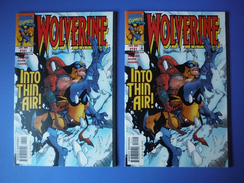 WOLVERINE #131 RECALLED & Corrected Ed. 1998 Racial Slur Re: SABRETOOTH ...