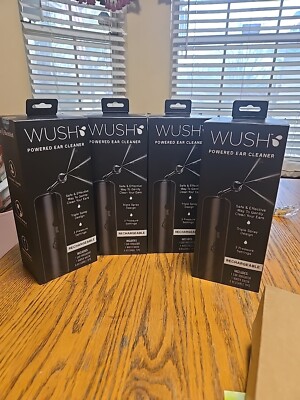Wush Powered Ear Cleaner BlackWolf WUSH0106 Rechargeable - Black - New ...