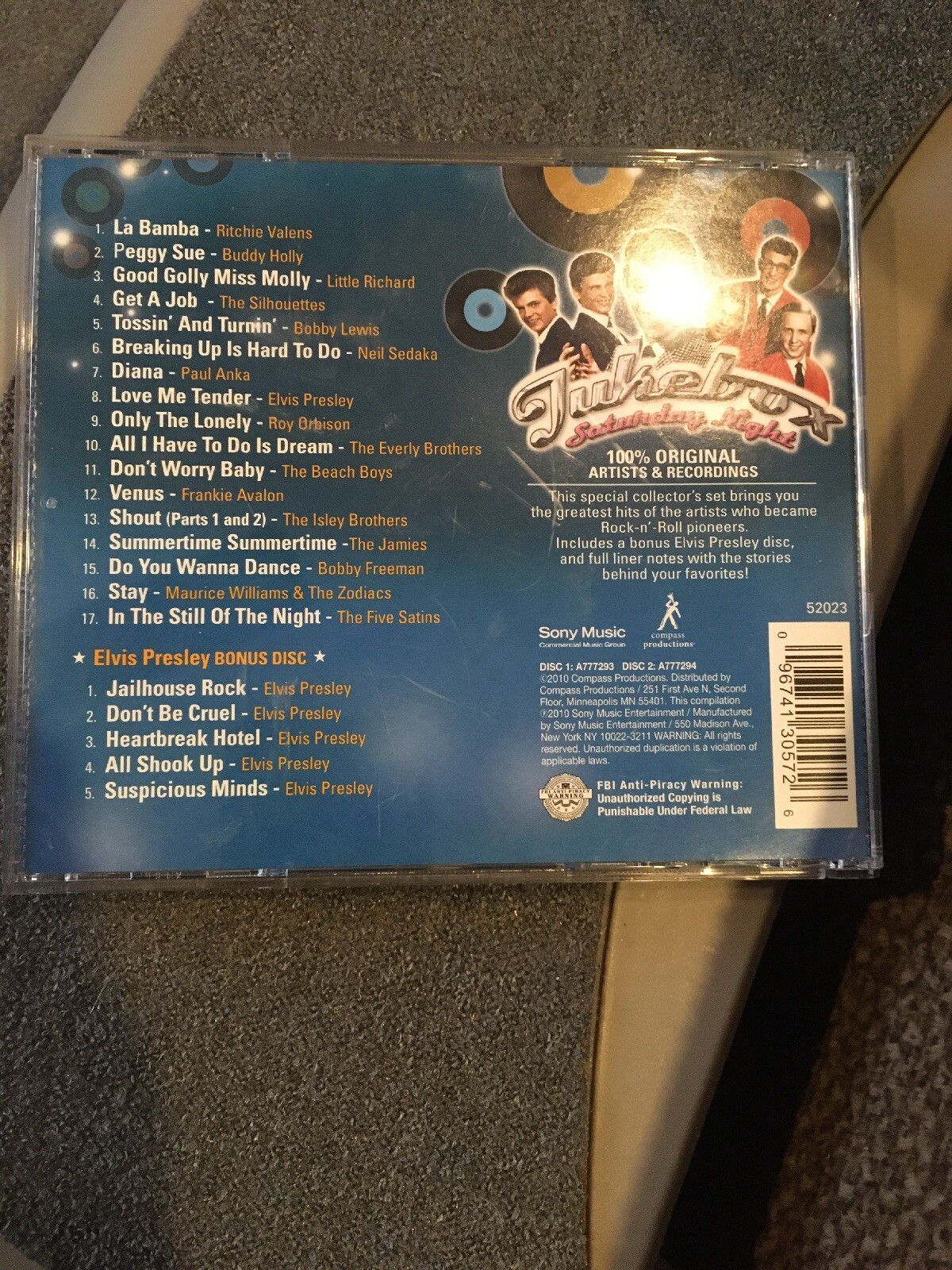 JUKEBOX SATURDAY NIGHT VARIOUS - Jukebox Saturday Night - 2 CD | eBay