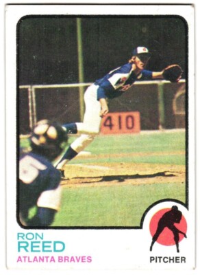 1973 Topps Baseball #72 Ron Reed Atlanta Braves - VG/Ex | eBay