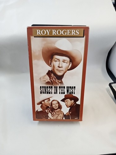 Sunset in The West Classic Western VHS Roy Rogers | eBay