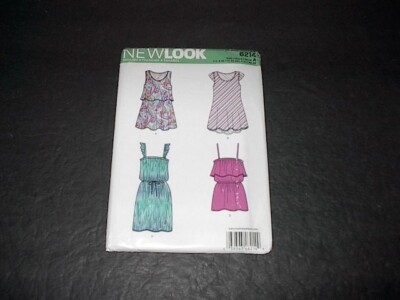 New Look Pattern 6214 Misses' Tops with Variations in Four Styles 4 ...