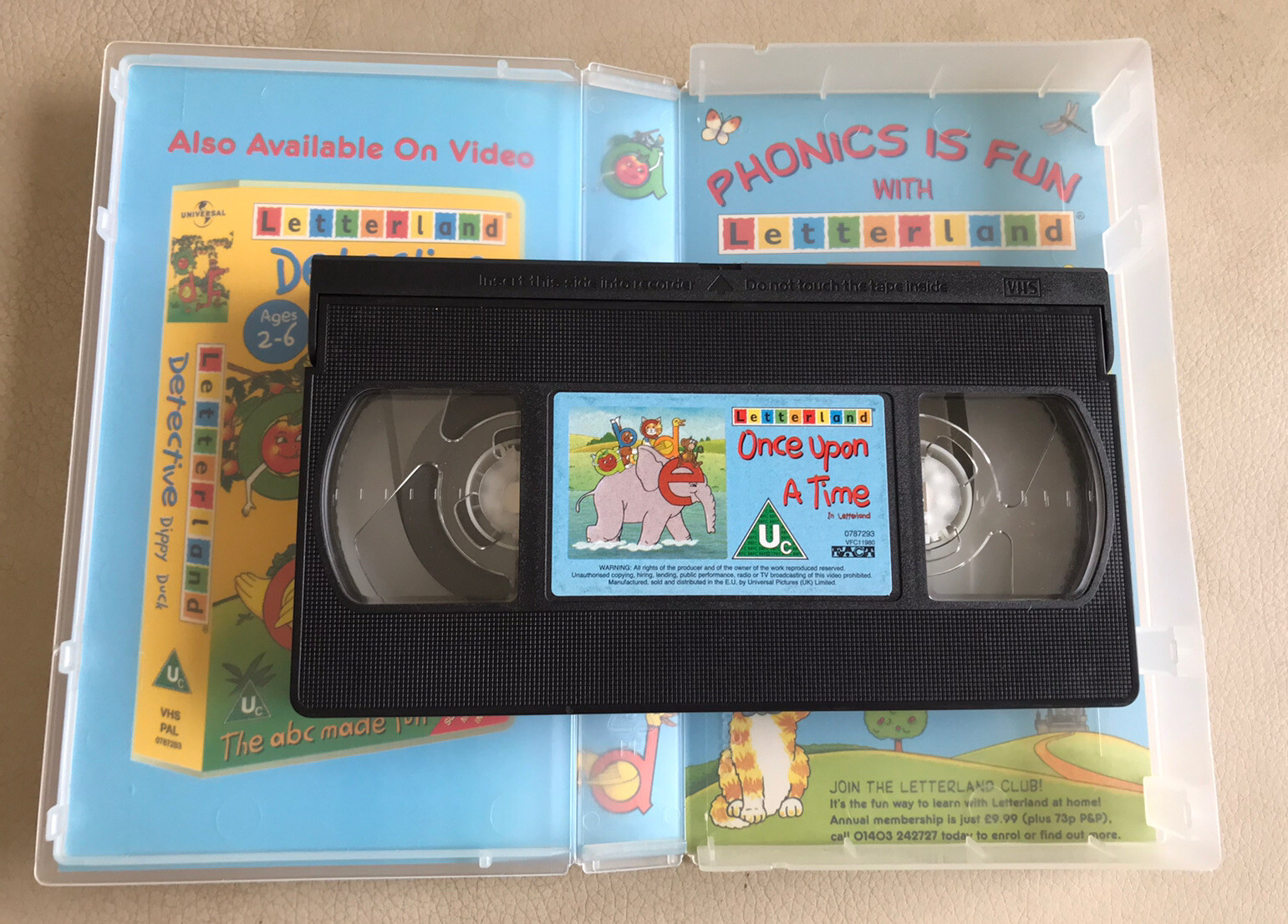 LETTERLAND Once Upon A Time The ABC Made Fun VHS PAL 1999 | eBay UK