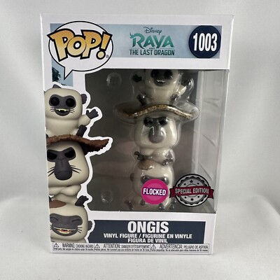 Funko Pop! Ongis (Flocked) Raya & Last Dragon #1003 Figure Special ...