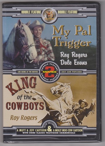 My Pal Trigger & King of the Cowboys DVD NEW Roy Rogers Double Feature ...