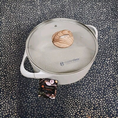 Masterclass Premium Cookware Collection 9.5" 4.3 qt Non Stick Casserole ...