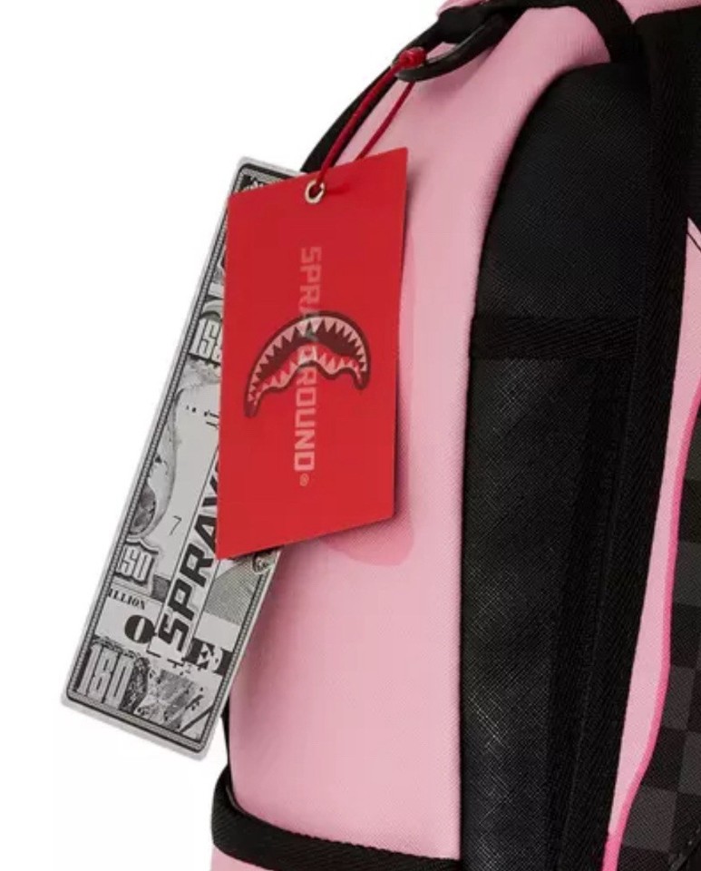 SPRAYGROUND PINK PANTHER HALF PAINTED BACKPACK WITH TAGS LIMITED ...