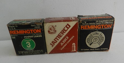 Remington 29282, 29278 And Jamerco JL22C2, Power Loads 22Cal Cartridge ...