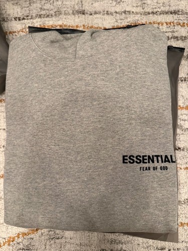 Dark Oatmeal Essentials hoodie - Sizes Xs-L | eBay