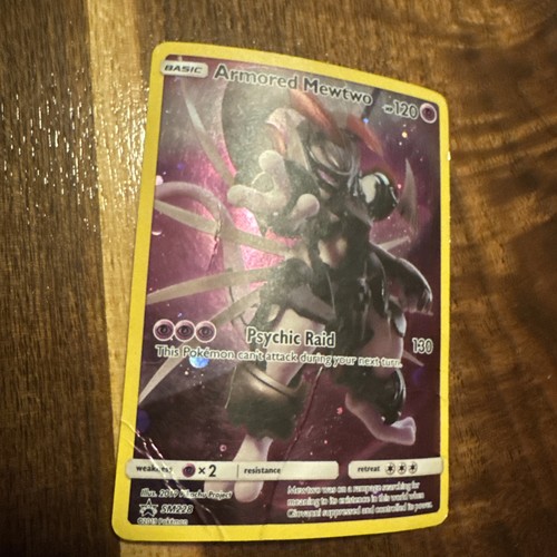 Armored Mewtwo SM228 Sun & Moon Black Star Promo Pokémon Card NM | eBay