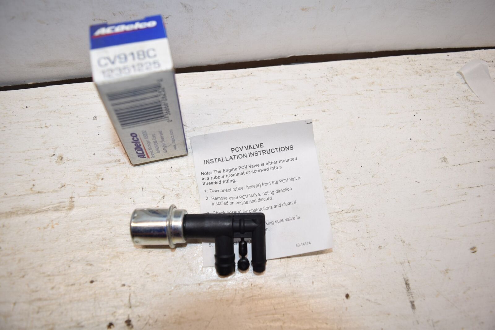 AC Delco CV918C 12351225 PCV Valve -B23-63 | eBay