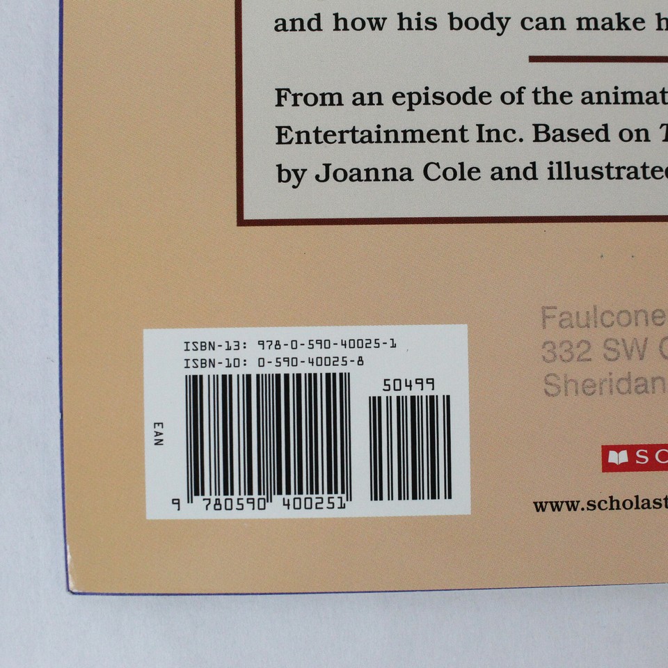 Lot of 2 Scholastic Magic School Bus Books The Giant Germ Inside ...