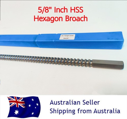 5/8" Hexagon Broach Inch Size High Speed Steel Cutting Tool | eBay