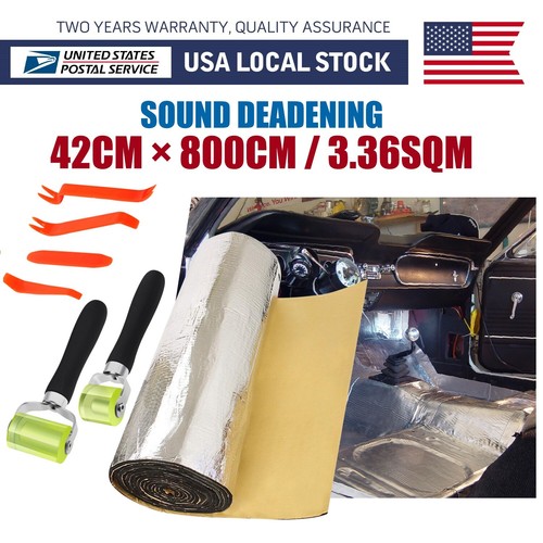 42cm x 800cm Sound Heat Proofing Car Auto Sound Deadener Insulation Underlay Mat | eBay