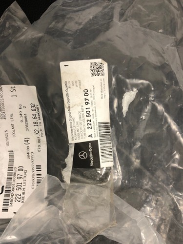 Mercedes OEM S65 S63 AMG Turbocharger Intercooler A 2225019700 | eBay