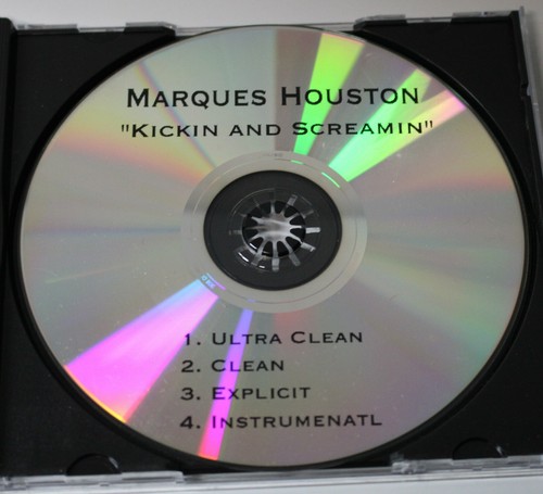 MARQUES HOUSTON Kickin & Screamin RARE PROMO ONLY MAXI CD 4 Mixes ...