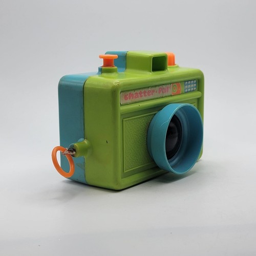Working Vintage Mattel Chatter Pal Toy Camera Talking Pull String 1972 ...