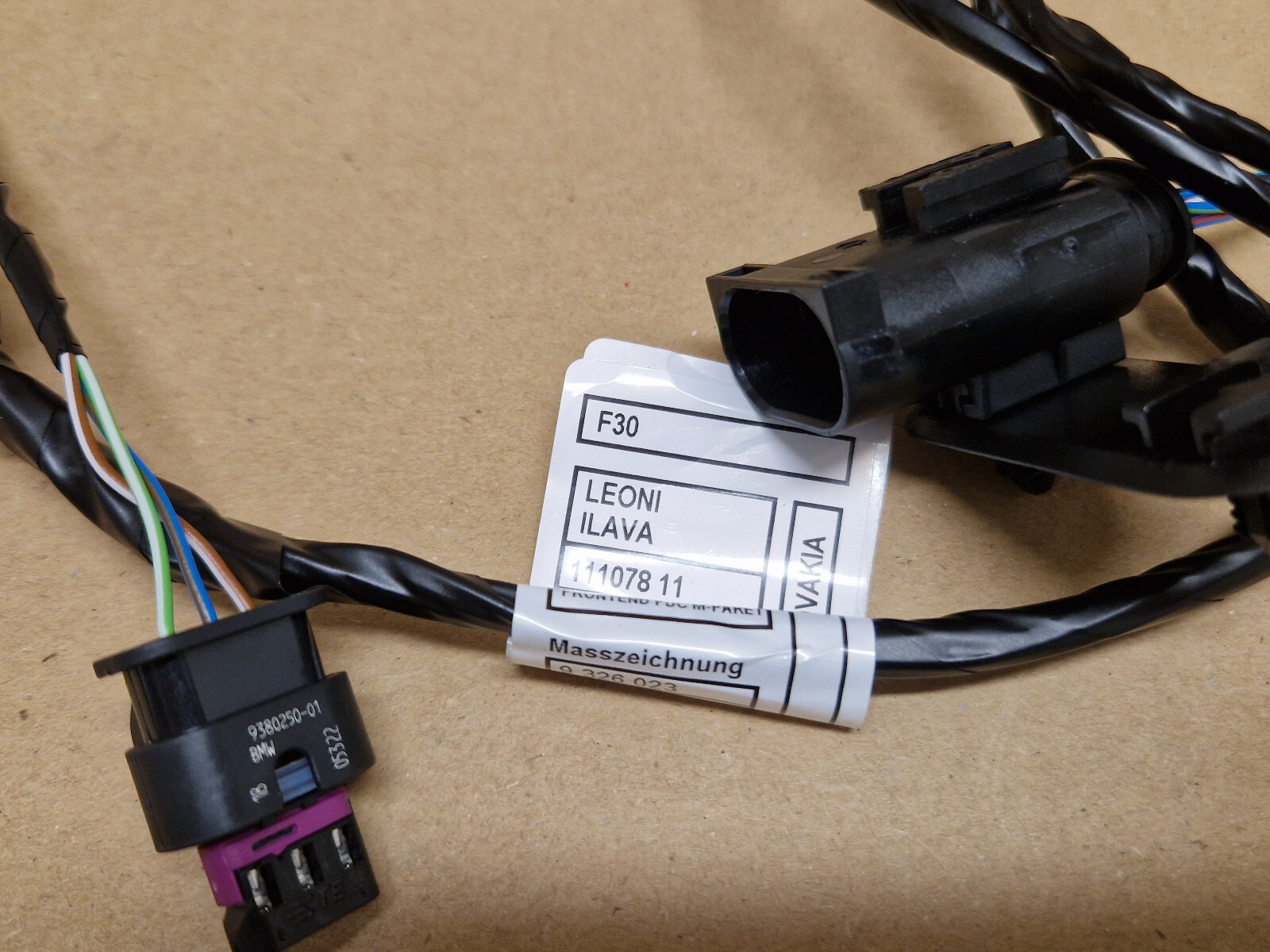 BMW 3/4 Series F30 F31 F32 F34 PARKING SENSOR LOOM + Sensors Front ...