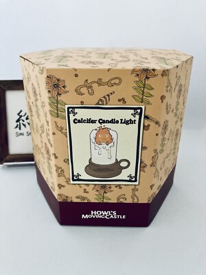 Studio Ghibli Howl's Moving Castle Calcifer LED Candlelight New Japan ...