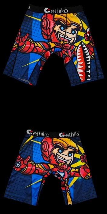 Ethika Men's "Iron Man Anime" boxer briefs | eBay