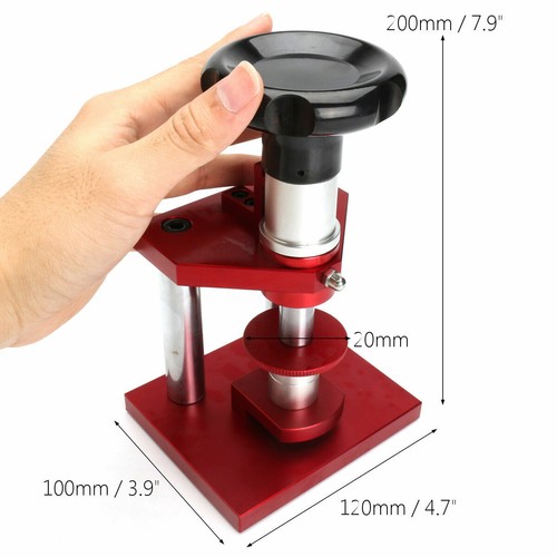 8" Crystal Bezel Press Case Back Closing Bench Rotate Watch Repair ...