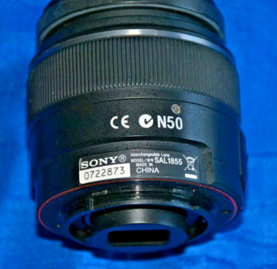 Sony 18-55 Zoom "A" Mount Lens for 35mm Digital SLR | eBay