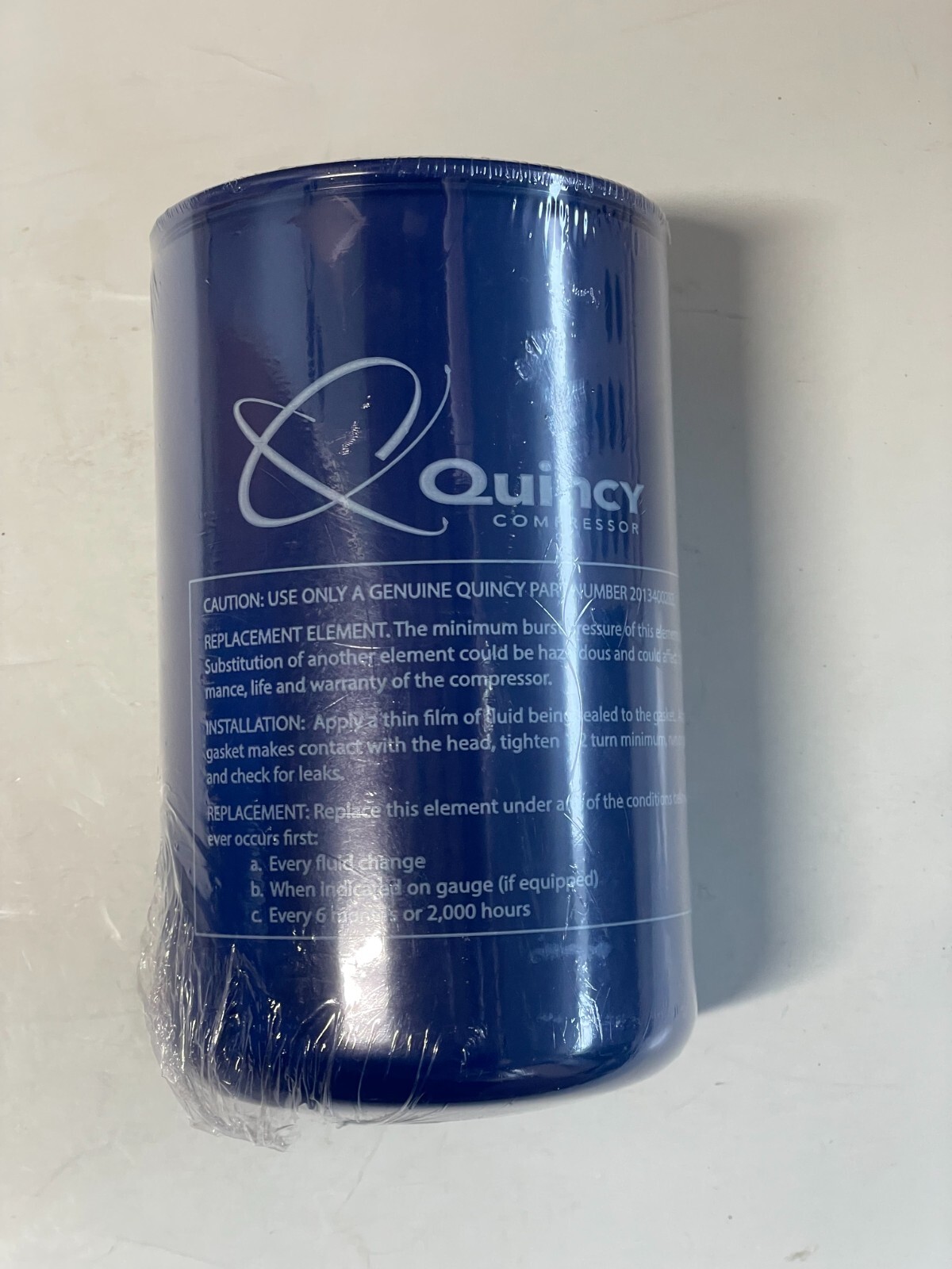 Quincy compressor oil filter 2013400282 | eBay