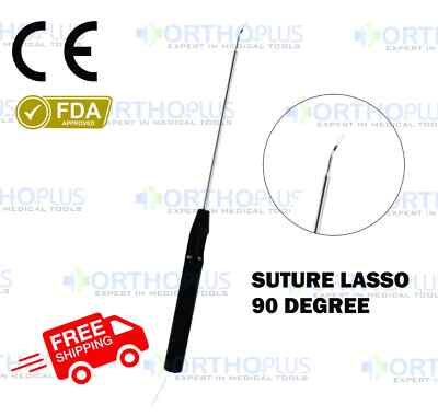 Shoulder Arthroscopy Suture Lasso or Suture Passer (90 Degree) | eBay