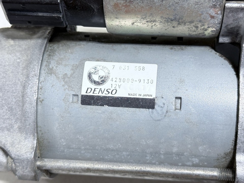 BMW Starter Motor Denso 7631558 F10 F15 F30 F32 F33 F80 F82 F83 N55 S55 ...