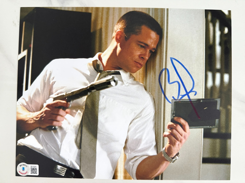 Photo 8x10 Autograph Brad Pitt Signed Photo 8x10 COA | eBay