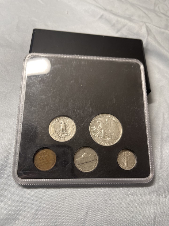 Complete 1941-1945 WWII US Mint Year Sets - 5 Set Run w/ 90% Silver | eBay