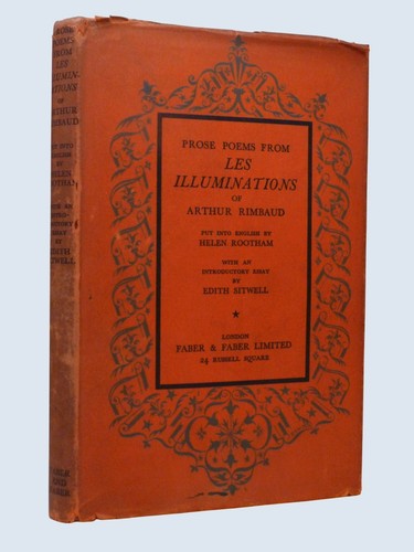 ARTHUR RIMBAUD Les Illuminations, Helen Rootham, Edith Sitwell 1st 1932 ...