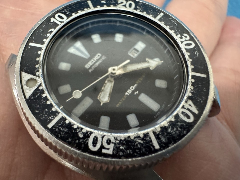 Seiko Vintage Divers Watch 4205-0140 Black Dial 32mm Men’s Watch For ...