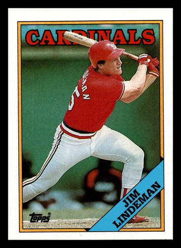 1988 Topps Jim Lindeman St. Louis Cardinals #562 NM-MINT | eBay
