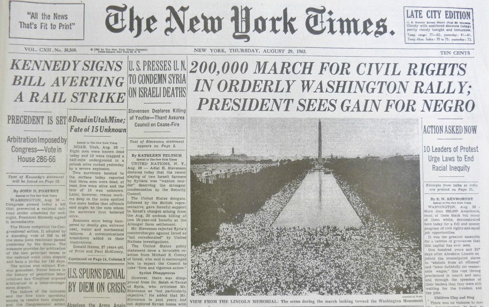 Vintage Newspapers Great Events Historic American News 1800-1970 Great ...