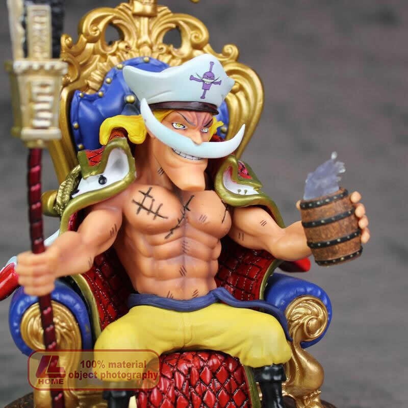 Anime One Piece Edward Newgate White Beard PVC Figure Statue Toy Gift ...