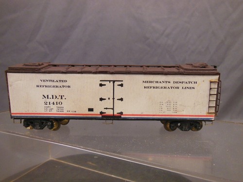 VINTAGE HO SCALE MDT MERCHANTS DESPATCH REEFER CRAFTSMAN KIT BUILT | eBay