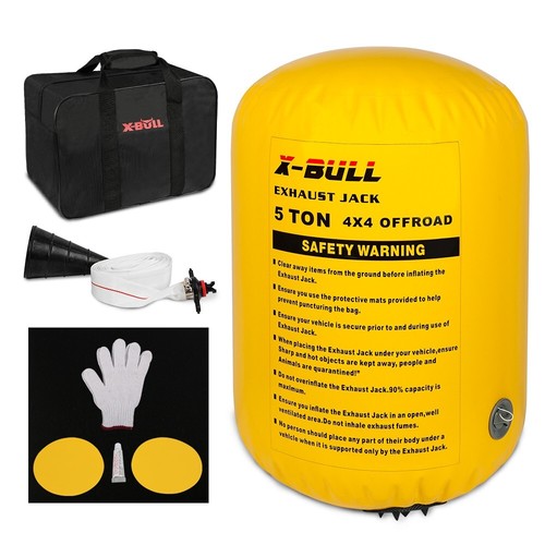 X-BULL Exhaust Jack Air bag Jack Multi Layer Truck Recovery Kit Rescue ...