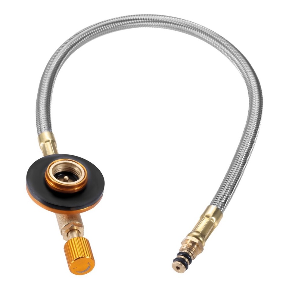 Camping Stove Butane Gas Adapter Stove Converter Connection Hose ...