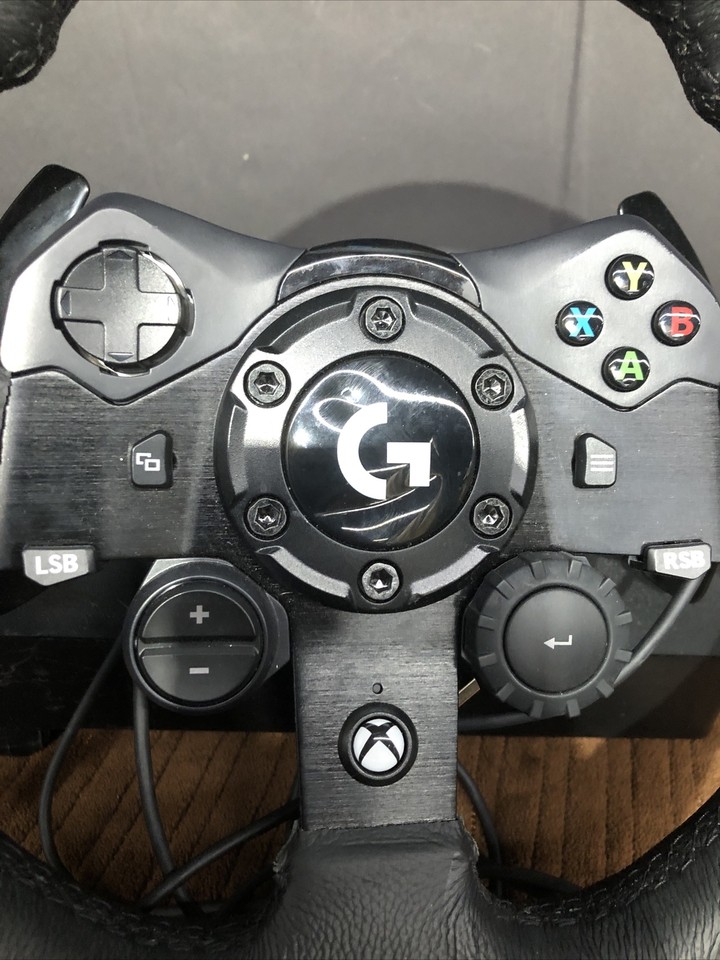 Logitech G G920 USB Steering Wheel + Pedals PC, Xbox - Black | eBay